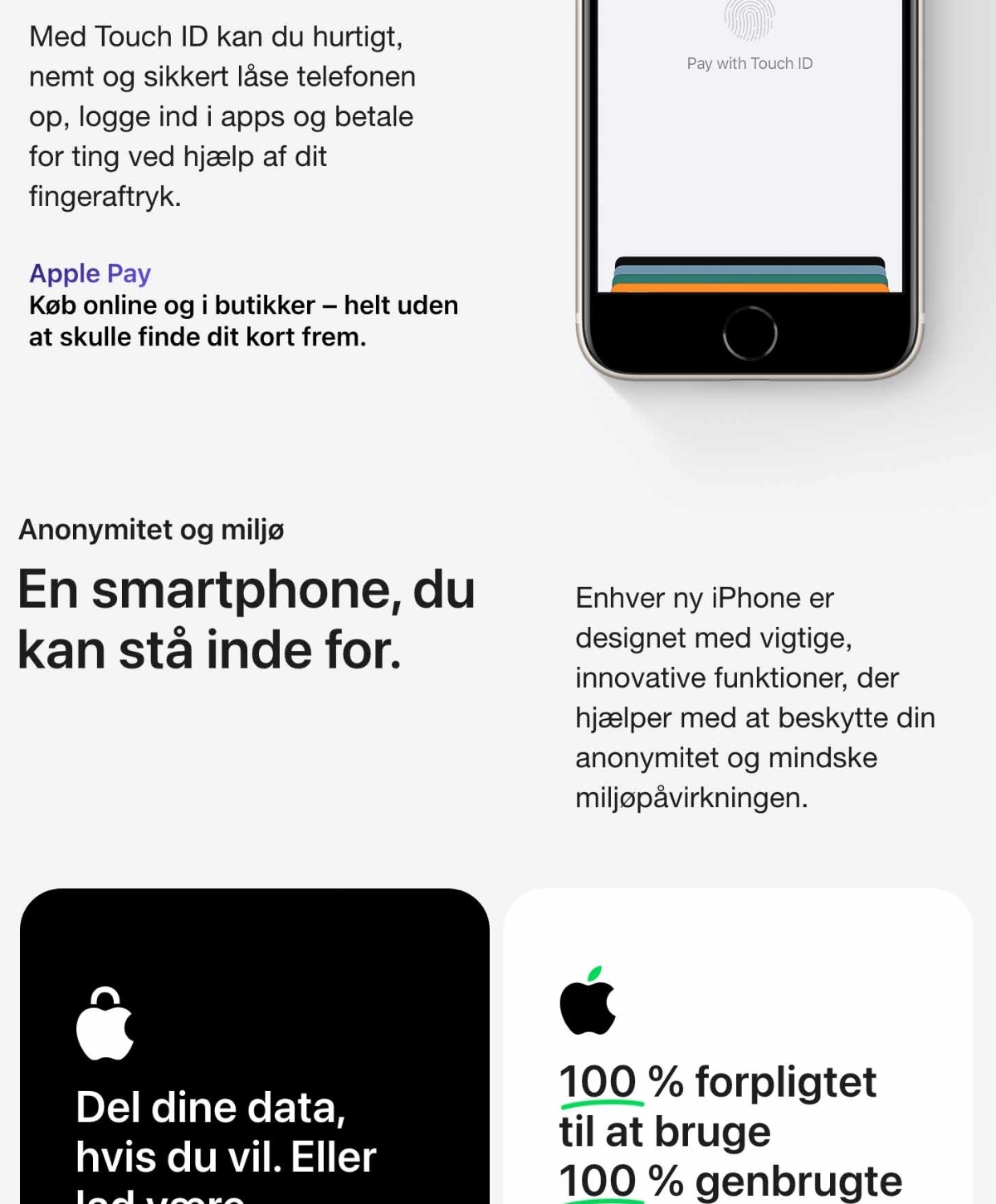 Apple iPhone SE 2020 64 GB, (PRODUCT)RED™ - POWER.dk