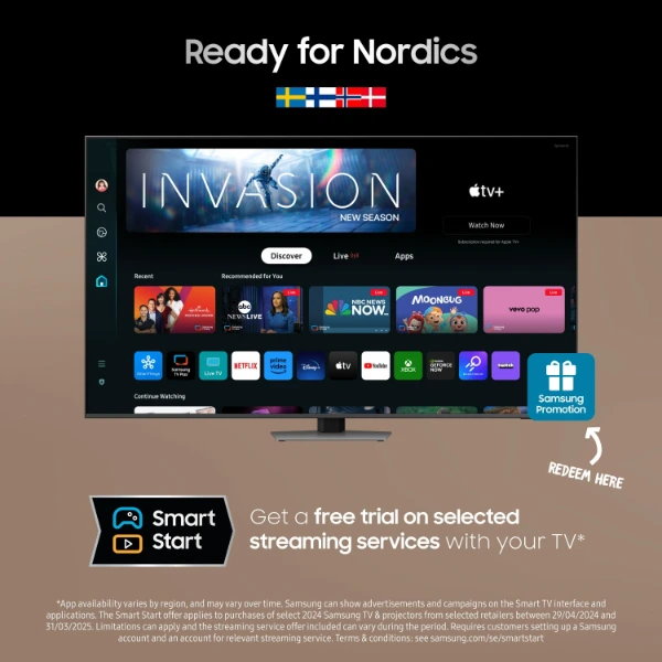 Samsung 55" Neo QLED Mini LED Smart TV TQ55QN85DBTXXC - Power.fi