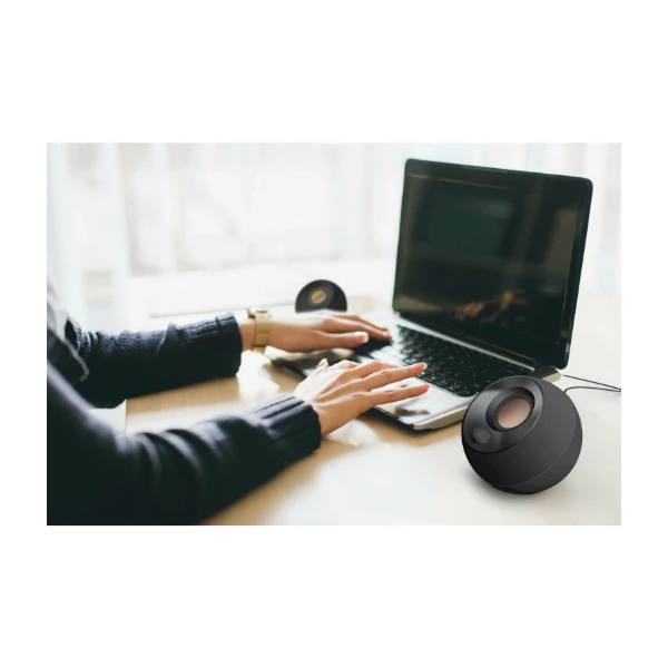 Creative Pebble 2.0 USB-højttalere, sort - POWER.dk