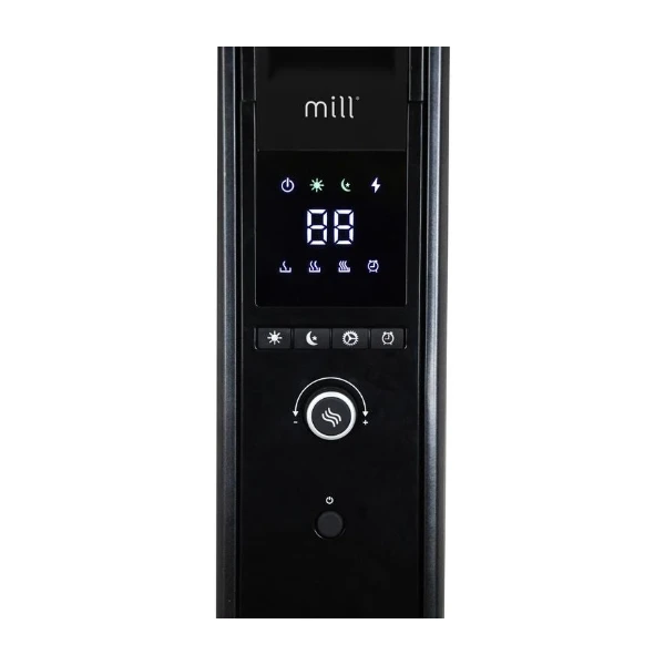 Mill Oil Premium 1000W öljylämmitin, musta - Power.fi