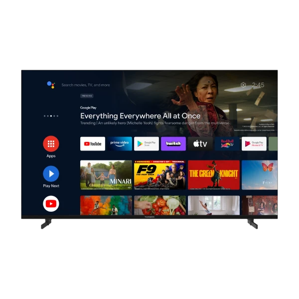 Thomson 55" 4K UHD Android TV 55UA5S13, svart - Power.se