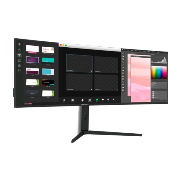 Cepter Pulse 49" DQHD-skjerm - Power.no