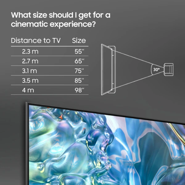 Samsung 85" 4K QLED TV TQ85Q60DAUXXC - Power.se