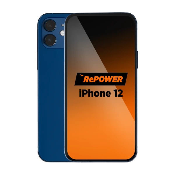 RePOWER iPhone 12 64 GB, blå Grade B - Power.se