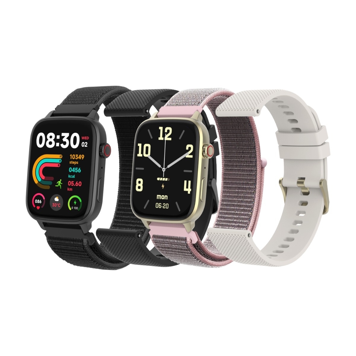 Triacle Arena Two Special Edition smartklokke, gull/hvit - Power.no