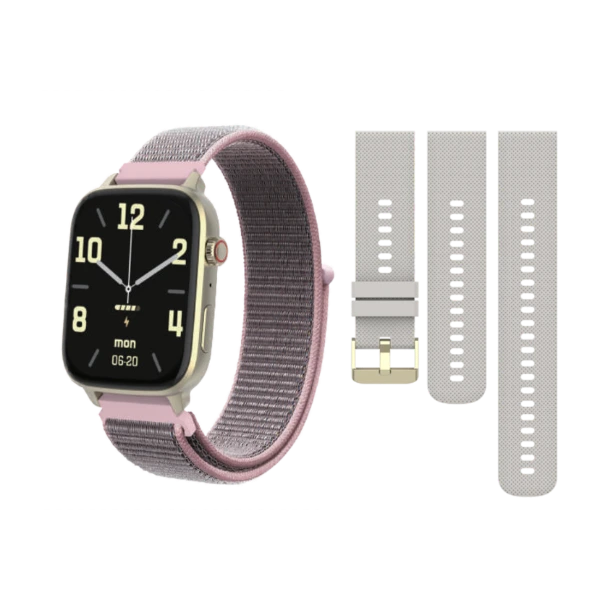 Triacle Arena Two Special Edition smartklokke, gull/hvit - Power.no