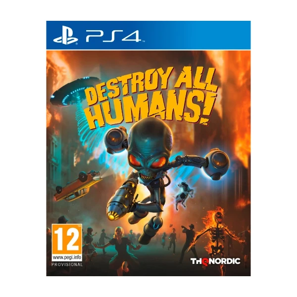 DESTROY ALL HUMANS! (PS4) - Power.fi