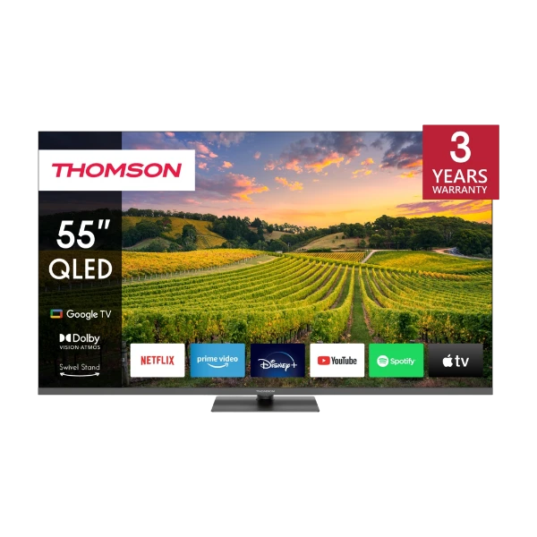 Thomson 55" 4K QLED Google TV 55QG5C14 - Power.se