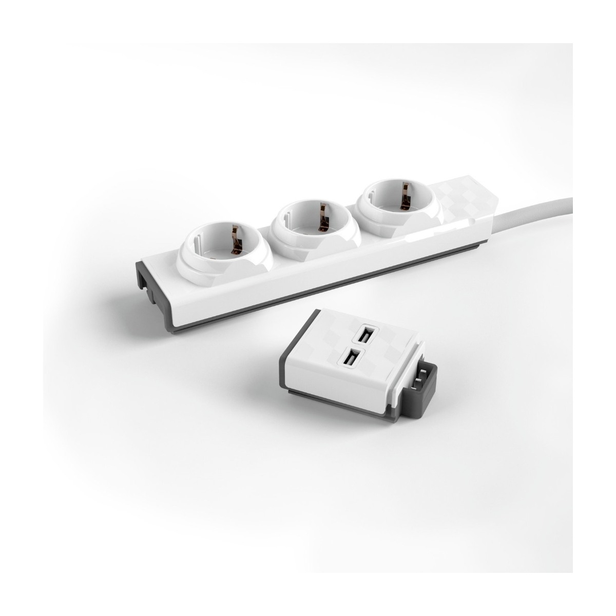 Powercube Power Module 2X usb - Power.no