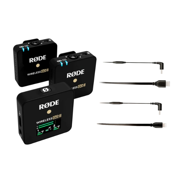 RØDE Wireless Go II bundle SC15/SC16 langaton mikrofonijärjestelmä ...