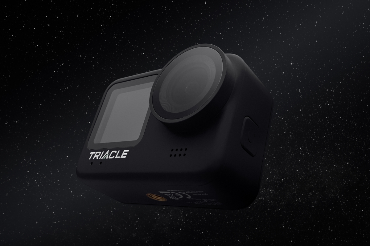 Triacle 7007BK 4K/60 fps duo LCD actionkamera, sort - POWER.dk