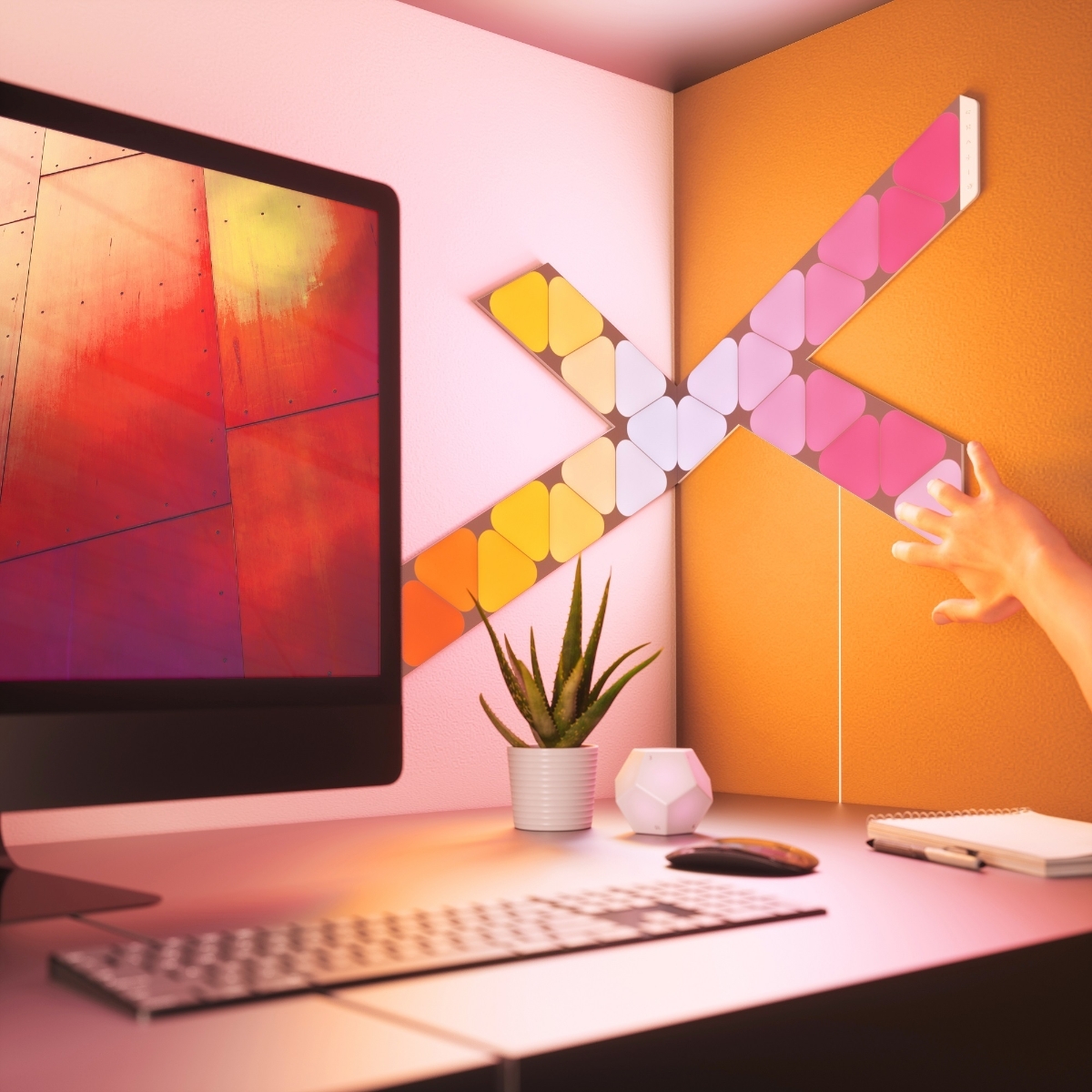 Nanoleaf Shapes Sonnenaufgang