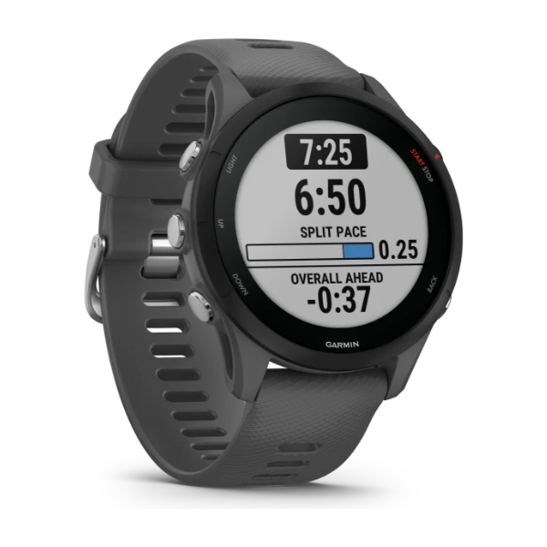 Garmin Forerunner 255 löparklocka, grå - Power.se