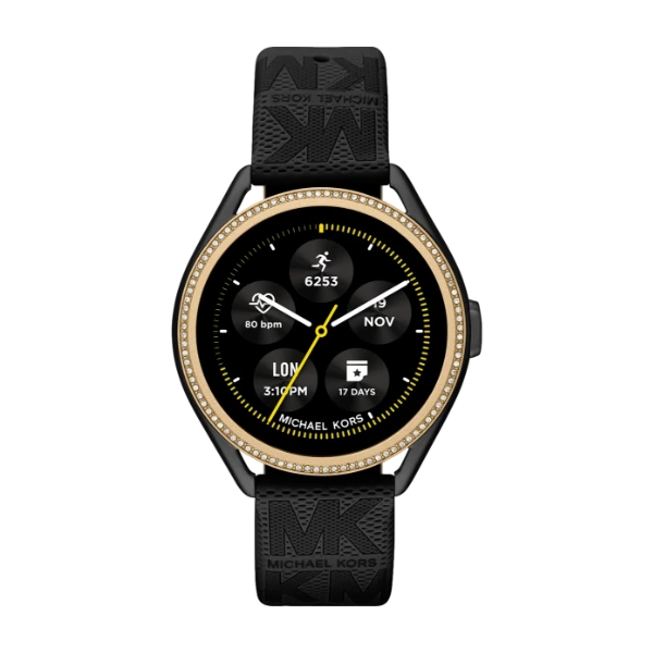 Michael Kors Access Gen E5 Mkgo smartwatch, guld/sort - Power.dk