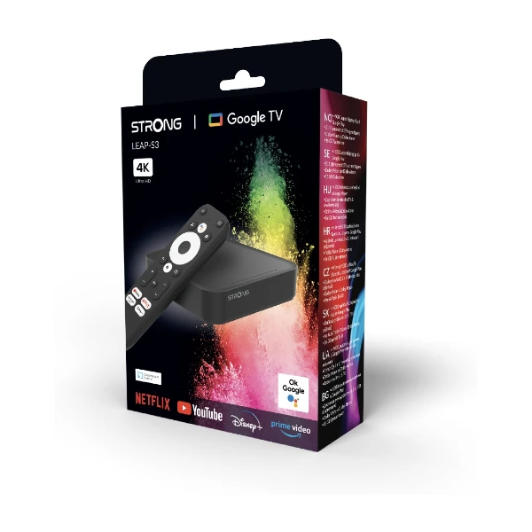 Strong LEAP-S3 4K Google TV Box mediaspelare - Power.se