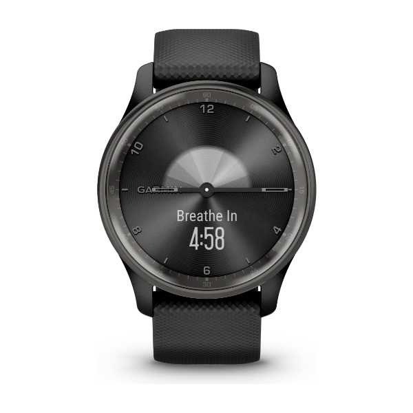Garmin Vivomove Trend Hybrid smartwatch, sort - POWER.dk