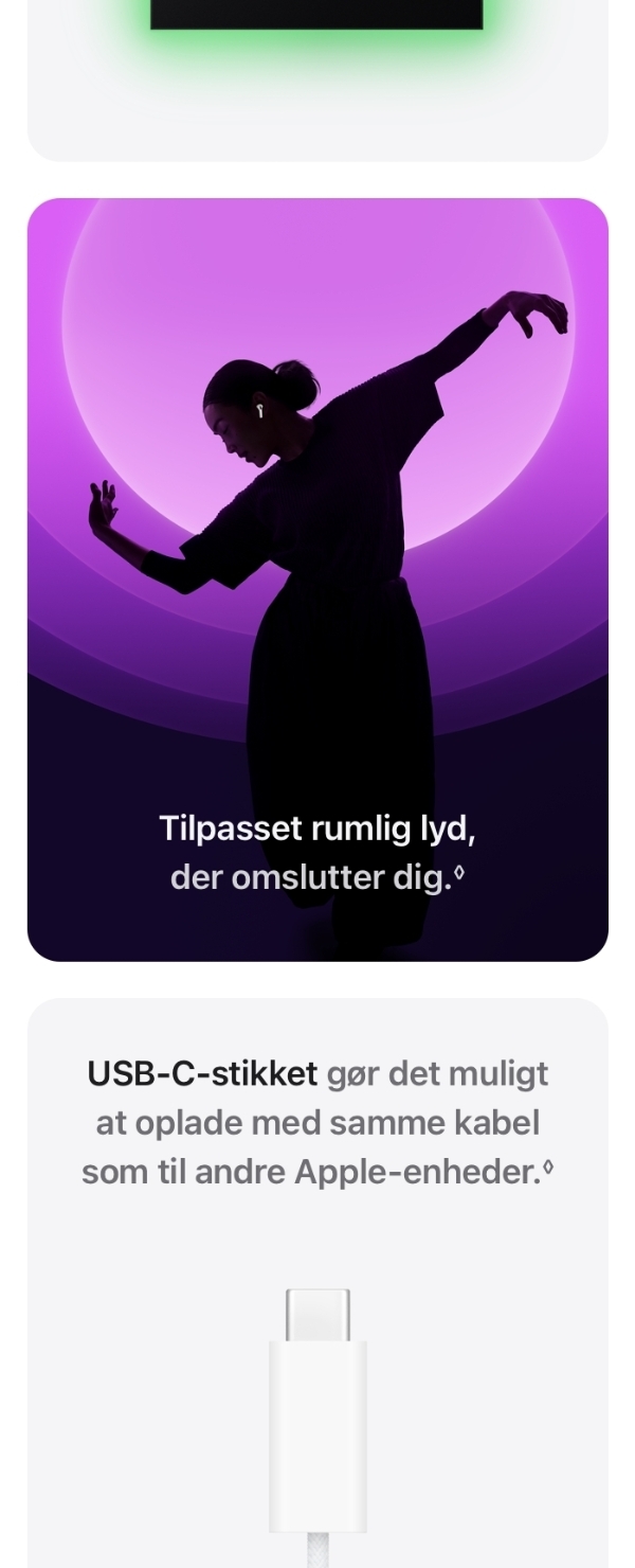Apple AirPods 4 med aktiv støjreduktion - POWER.dk