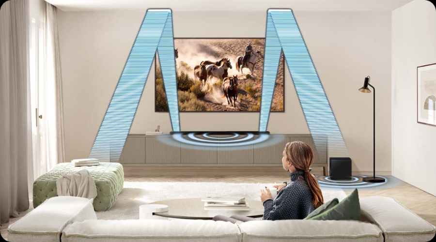 Samsung HW-S810D/XE Dolby Atmos lydplanke, svart - Power.no