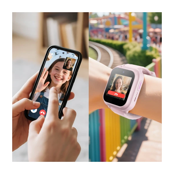 ZTE Watch K2 Pro mobilklocka för barn, svart - Power.se