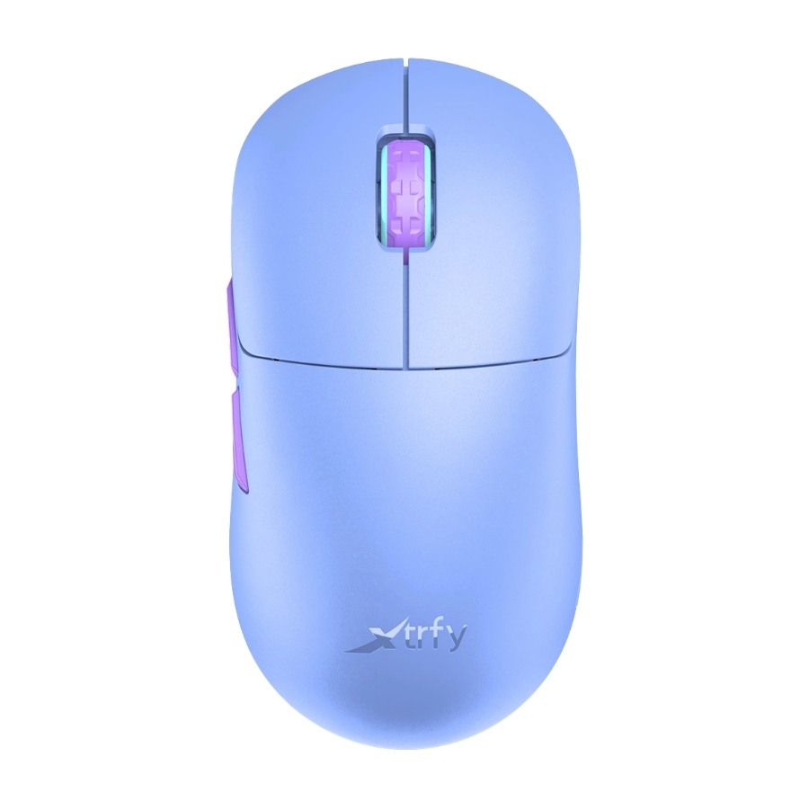 Xtrfy M8 ultralätt trådlös gamingmus - Frosty, purple - Power.se