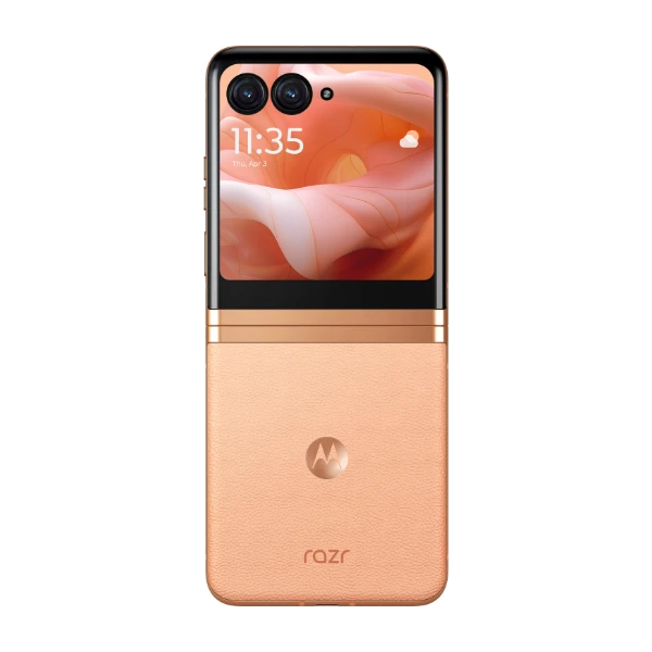 MOTOROLA MOTO RAZR 40 ULTRA 256 GB SMARTPHONE, PEACH FUZZ - POWER.dk