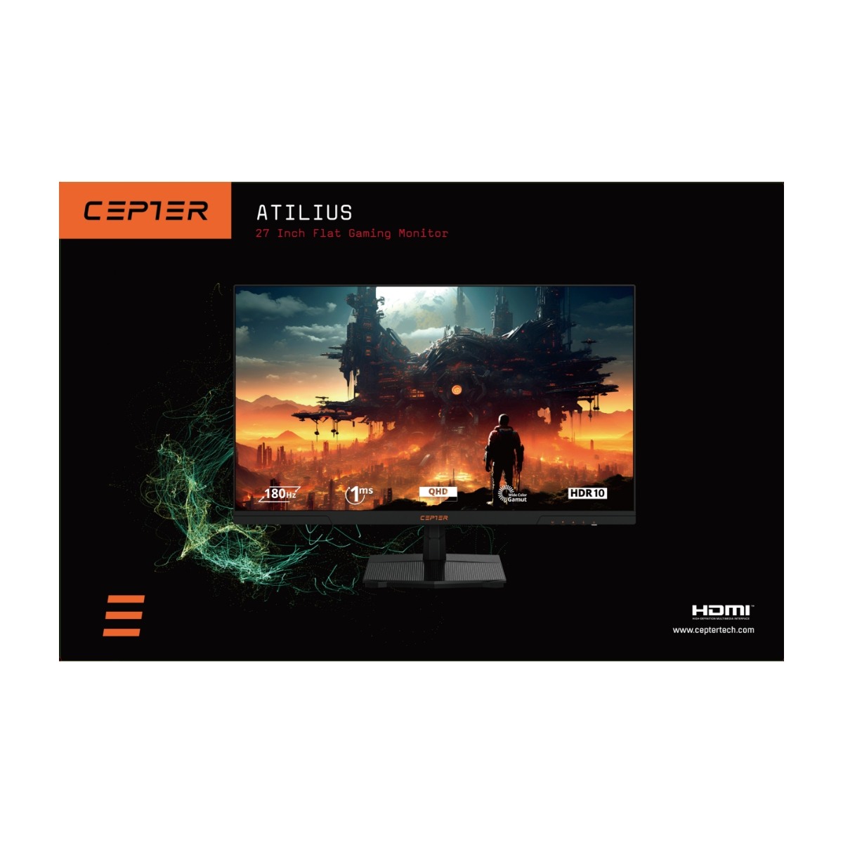 Cepter Atilius X 27" QHD gaming monitor - CEPTER
