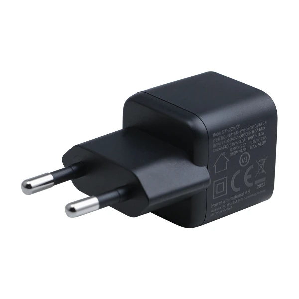 Dacota Platinum 30 W GaN USB-C hurtiglader 1 port, svart - Power.no