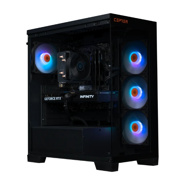 Cepter E-Sport R57 Wi-Fi pöytäkone (16Gt/1Tt) - Power.fi