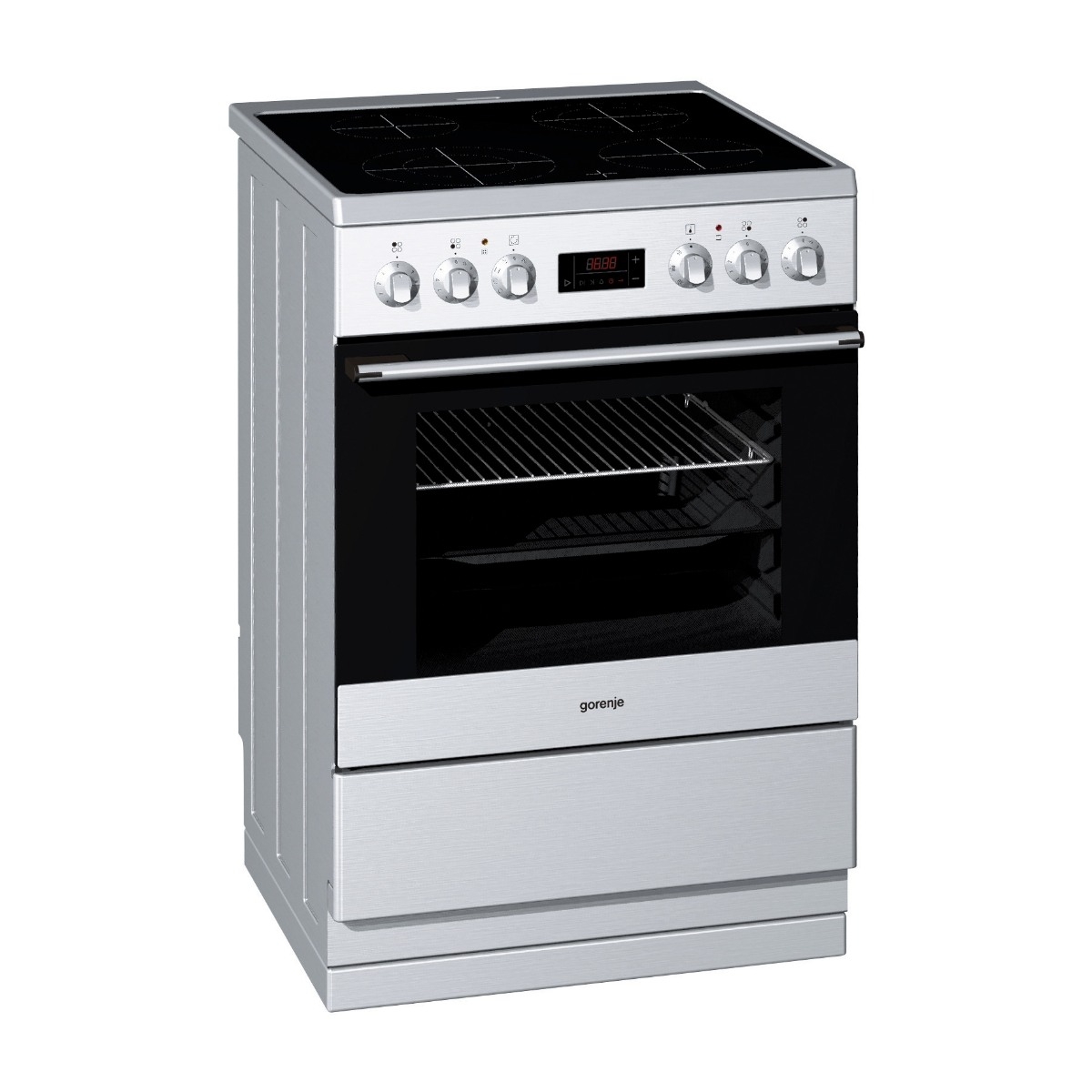GORENJE EC5600NX KERAMISK KOMFYR STÅL - Power.no