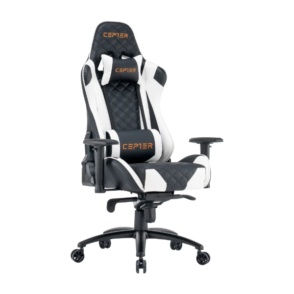 Cepter Rogue gamingstol, sort & hvid - POWER.dk