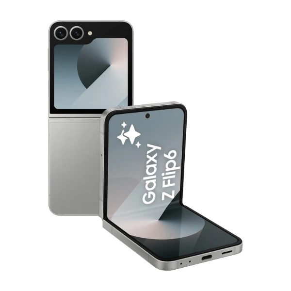 Samsung Galaxy Z Flip6 256 GB, Silver Shadow - Power.dk