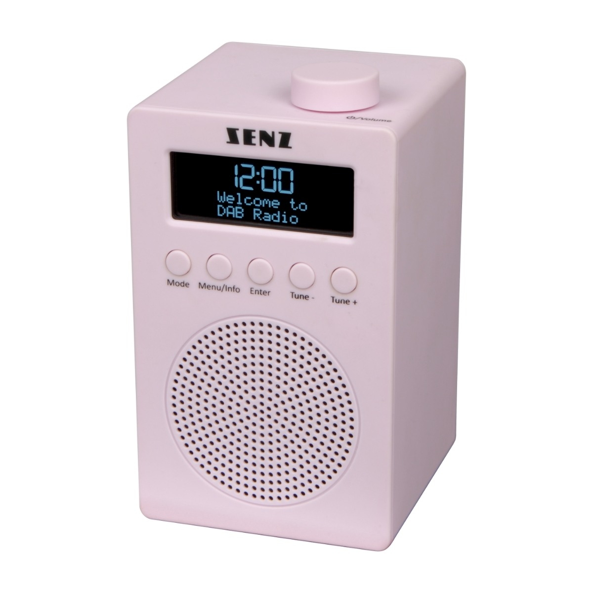 SENZ SDPR114PI PINK DAB RADIO - Punkt1.dk