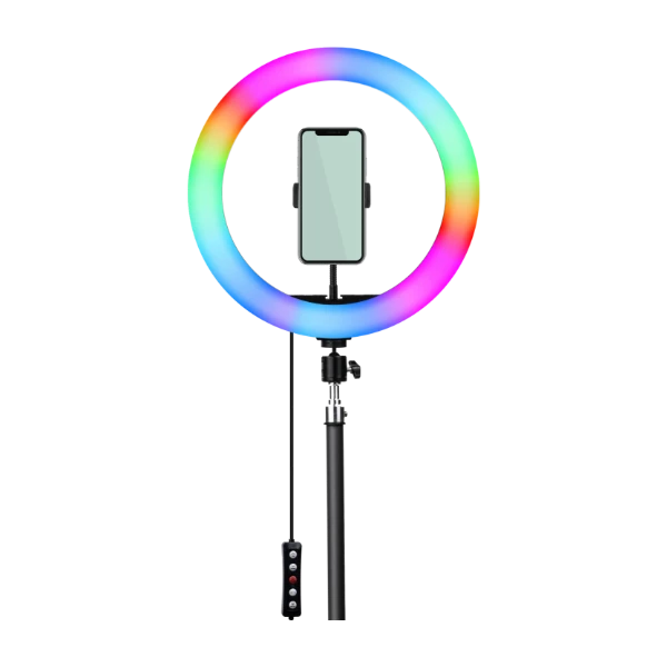 DACOTA PLATINUM 13" RGB-RINGLYS MED STATIV & TASKE - Power.dk