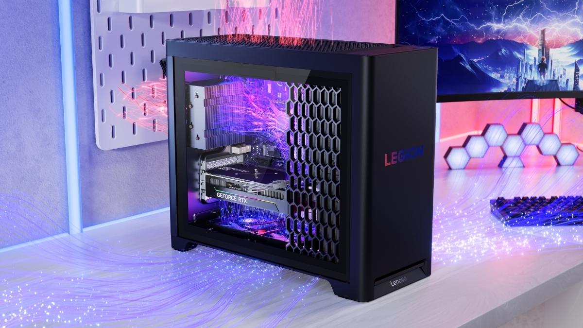 Lenovo Legion T5 (RTX 5070, 32/1 TB) 30IAX10 stationær PC - POWER.dk