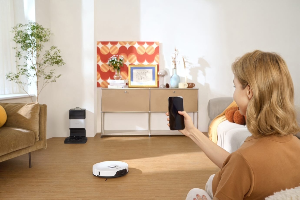 Roborock S8+ robotdammsugare, vit - Power.se