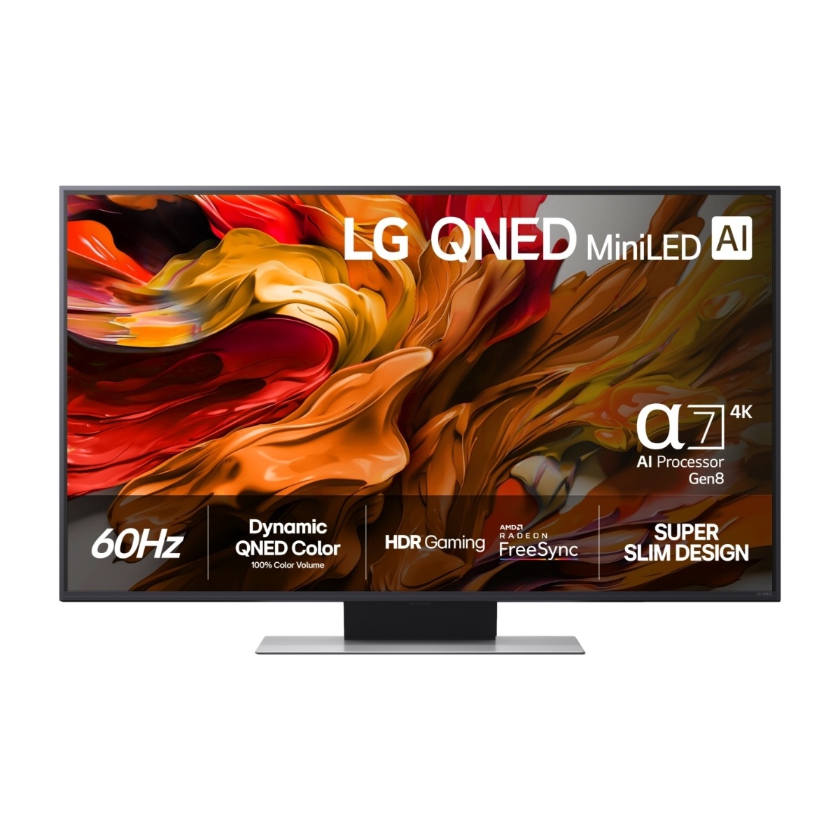 LG 43" 4K QNED Edge MiniLED TV 2025 43QNED87A6D - Power.se