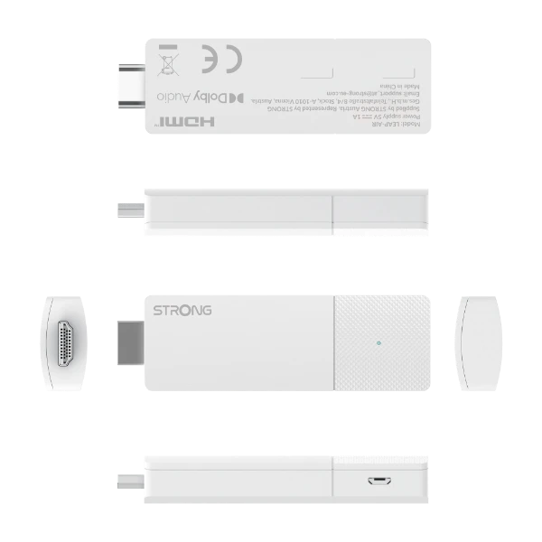 Strong LEAP-AIR 4K Google TV Stick mediespiller - Power.no