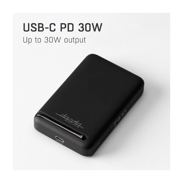 Dacota Platinum Qi2 magnetisk powerbank 10 000 mAh - Power.no