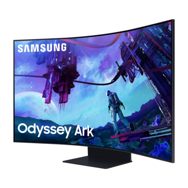 Samsung Odyssey Ark 2nd gen S55CG970N 55" 4K UHD gamingskærm - POWER.dk