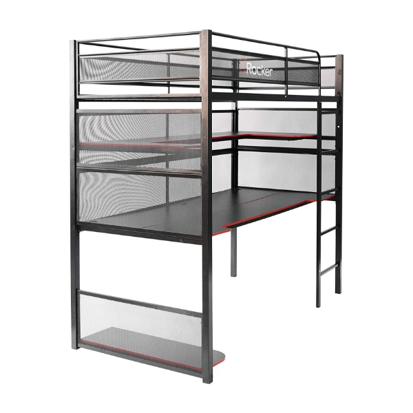 X Rocker Battlebunk Gamer-Seng, sort - POWER.dk