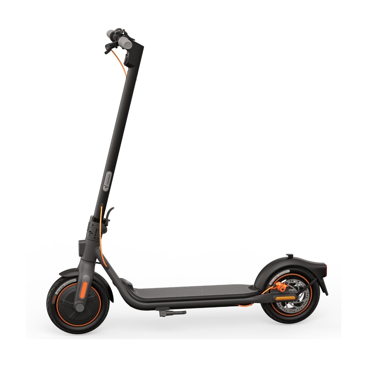 NINEBOT BY SEGWAY F40E KICKSCOOTER ELEKTRISK SPARKESCOOTER MØRKEGRÅ ...