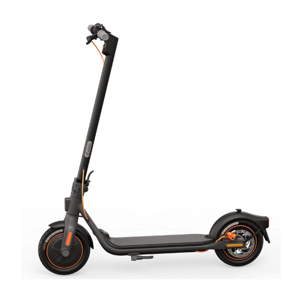 NINEBOT BY SEGWAY F40E KICKSCOOTER ELEKTRISK LØBEHJUL MØRKEGRÅ - POWER.dk