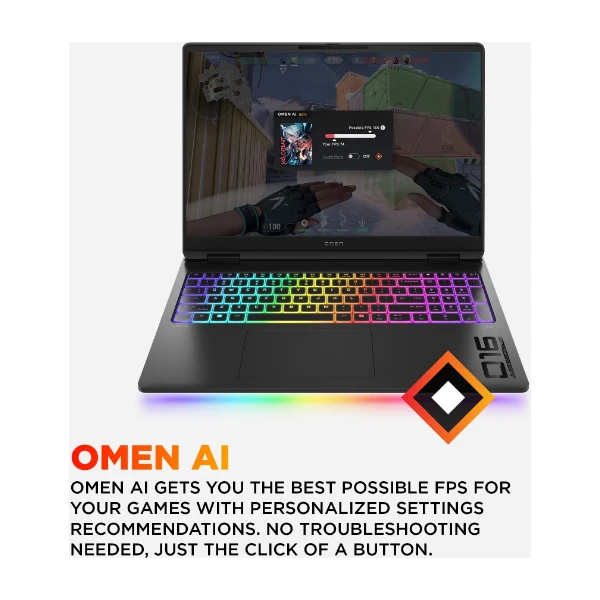 HP OMEN MAX 16-ak0014no 16" bærbar PC - POWER.dk