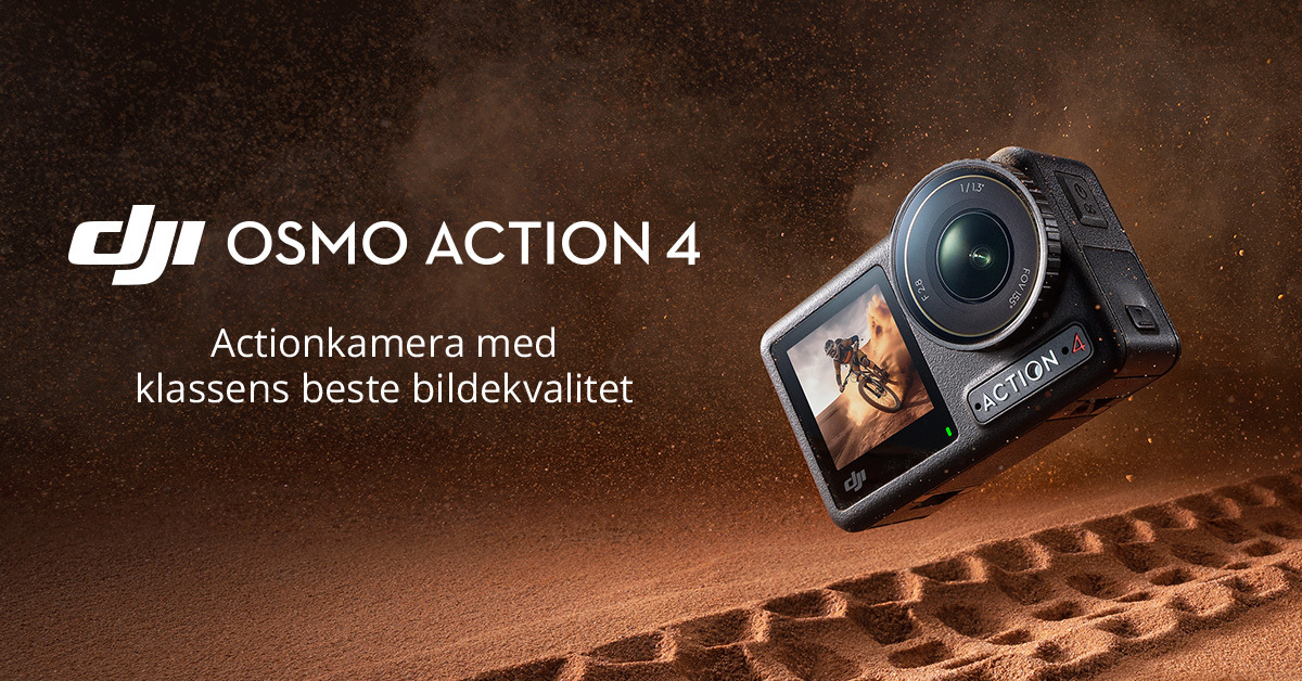 DJI Osmo Action 4 Standard combo - Power.no
