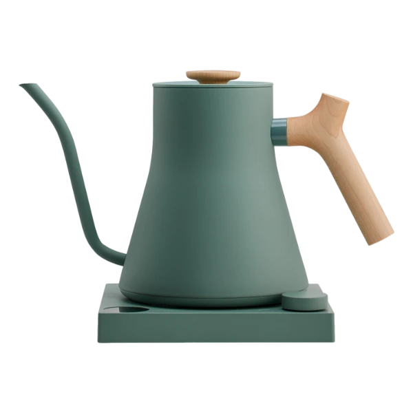 Fellow Stagg EKG PRO elkedel, grøn & ahorn - POWER.dk