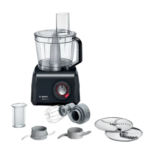 Bosch MC812B816 multitalent 8 matberedare, svart - Power.se