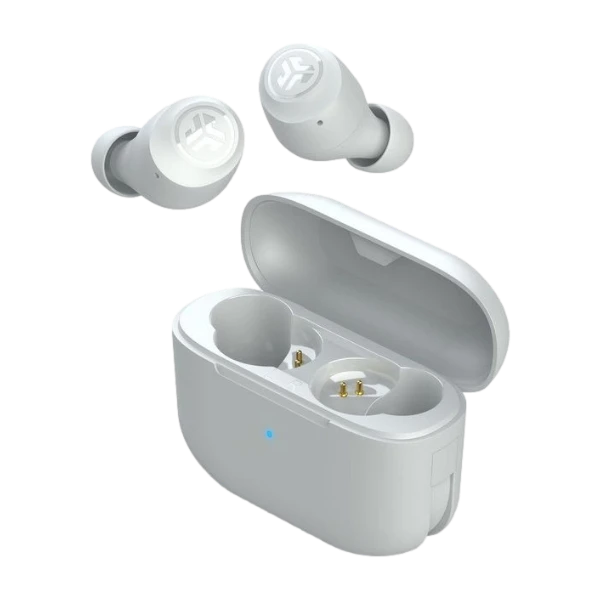 JLab Go Air Pop True Wireless, cloud white - Power.no