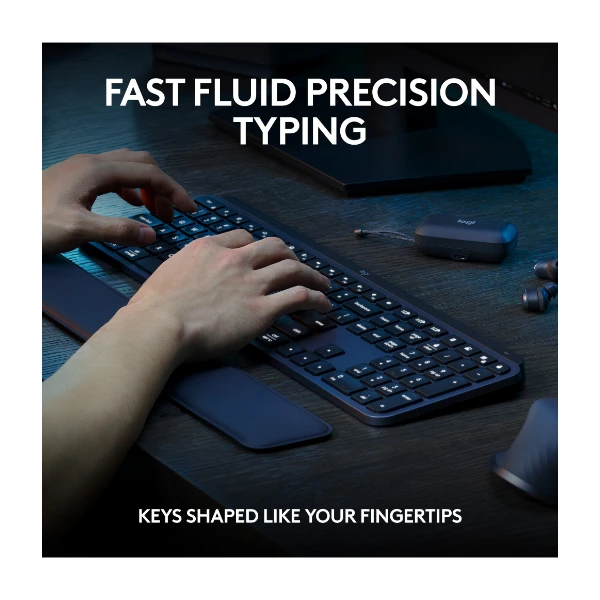 Logitech MX Keys S Combo, grafiitinharmaa - Power.fi