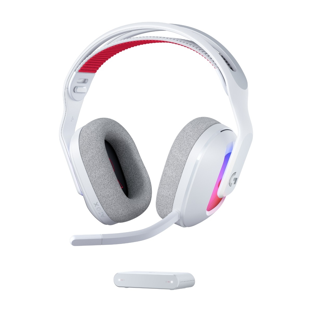 Logitech G Astro A20 X trådlöst gamingheadset, vit - Power.se