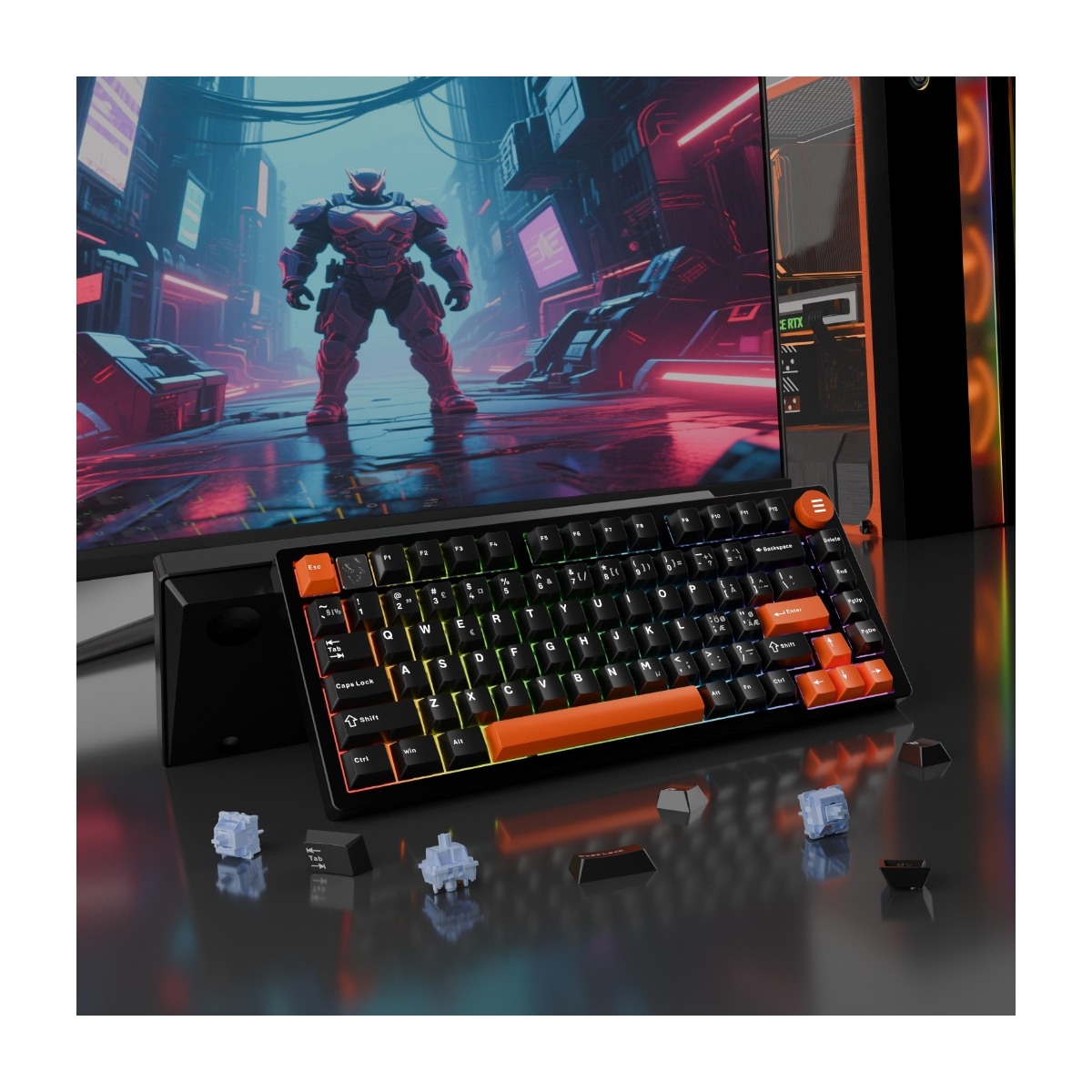 Cepter Titan Pro gaming keyboard - CEPTER